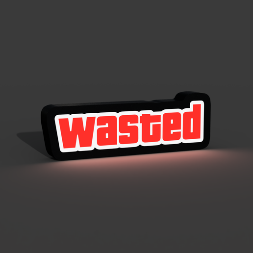 wasted logo