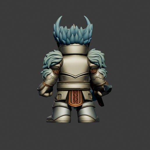 🧊 Roblox Ice Knight Shining Armor・Free STL File for 3D printing・Cults