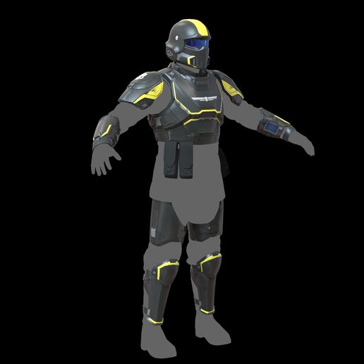 🪖 Helldivers 2 B-01 Tactical Full Body Wearable Armor With Helmet・ 3D ...