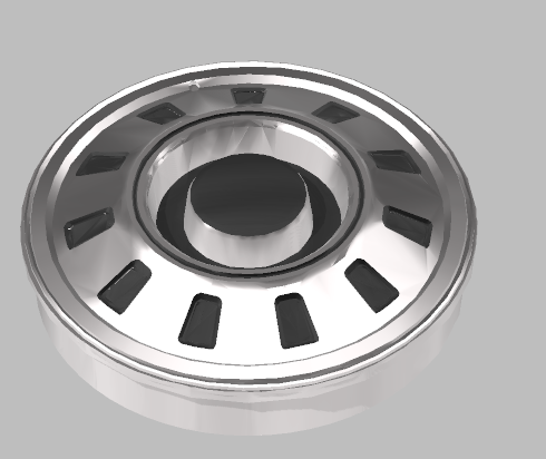 🌆 1968-1970 Dodge Hubcap/Rim pack・ 3D File for 3D printing・Cults