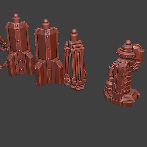 🎲 Sentry Guns・ STL File for 3D printing・Cults