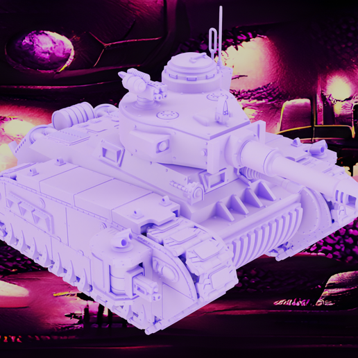🪖 Dornish Russ Battle Tank (The Sigismund)・ STL File for ・Cults