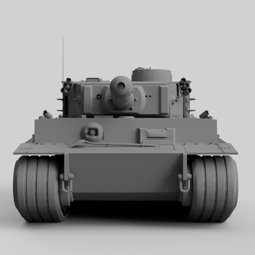 🇩🇪 TIGER-H1 | 3D MODEL・ STL File for 3D printing・Cults