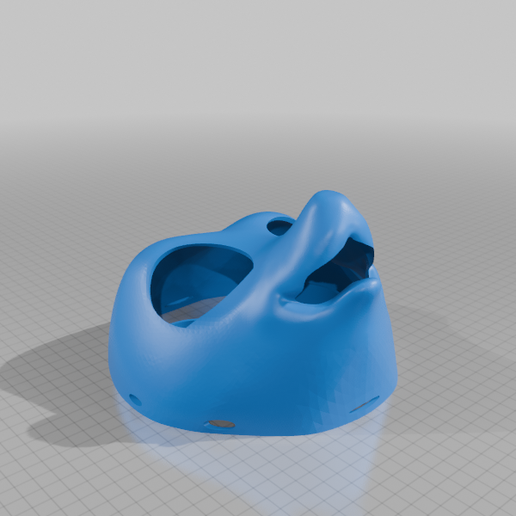 🎭 super toony pointy snout base・Free 3D File for ・Cults