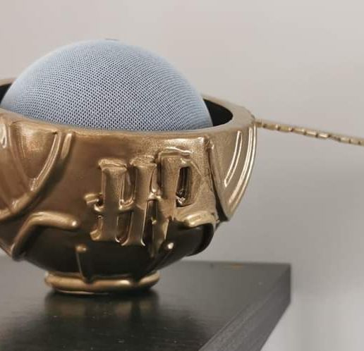 🎵 Echo dot 4 Alexa ( Harry Potter - Golden Snitch - boccino d'oro ...