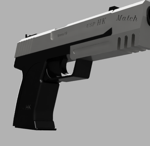 🎲 Underworld Selene Heckler and Koch USP Match Cosplay Prop・ STL File ...