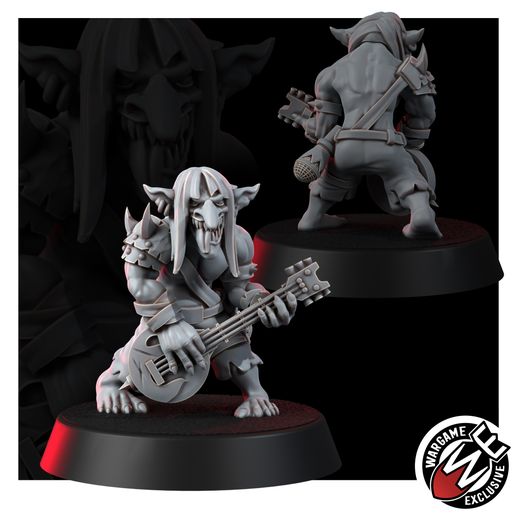 👺 GOBLIN ROCK FANS CROWD・ 3D File for ・Cults
