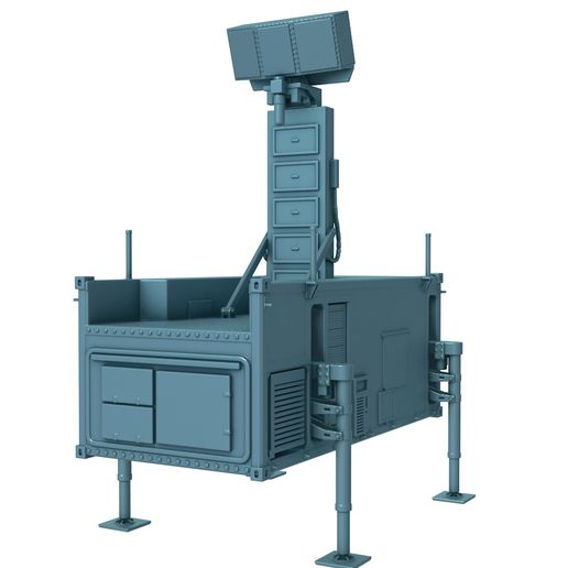 🪖 Leonardo Kronos Land Radar / military radar / radar printer / radar ...