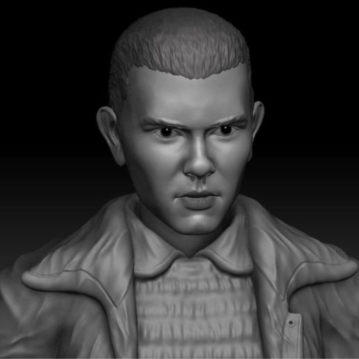 STL file Eleven ( stranger things ) 👤 ・3D printable design to download ...