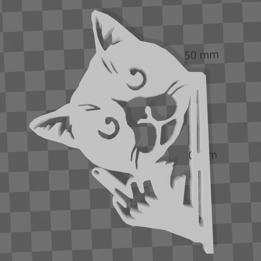 STL file Cat Middle Finger SIgn 🐱 ・3D printable design to download・Cults