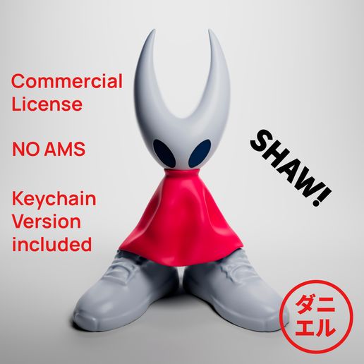 🗝️ Hornet Shaw Meme Hollow Knight Silksong・ 3D File for 3D printing・Cults