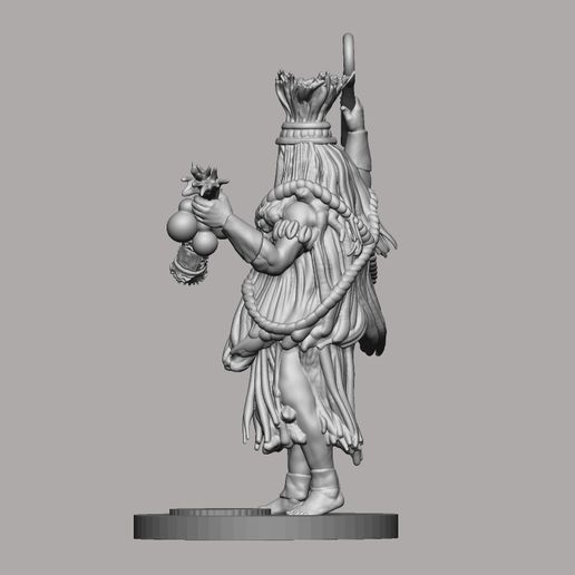 🌍 omolu obaluaê lord of healing Orixa・ STL File for 3D printing・Cults