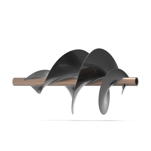 🌬️ Spiral wind turbine・ STL File for 3D printing・Cults