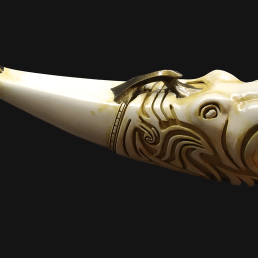 📯 Narnia Horn / Narnia Blowing Horn・ STL File for 3D printing・Cults