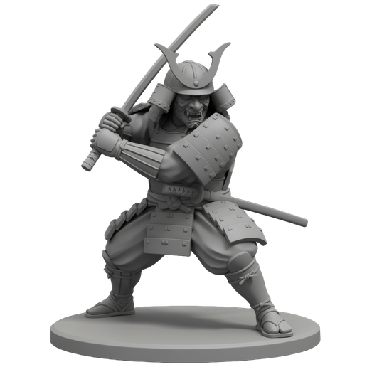 🗡️ Samurai Warrior Figure・ STL File for 3D printing・Cults