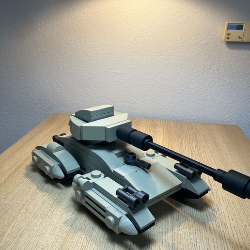 🧱 Brick Scorpion tank (5:1)・ 3MF File for 3D printing・Cults