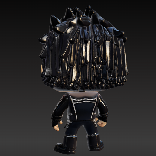 👾 Till Lindemann Funko-Style 3D Printable Figure - Rammstein-Inspired ...