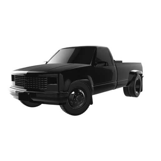 STL file Chevrolet Cheyenne Dually 1991 🚙 ・3D print design to download ...