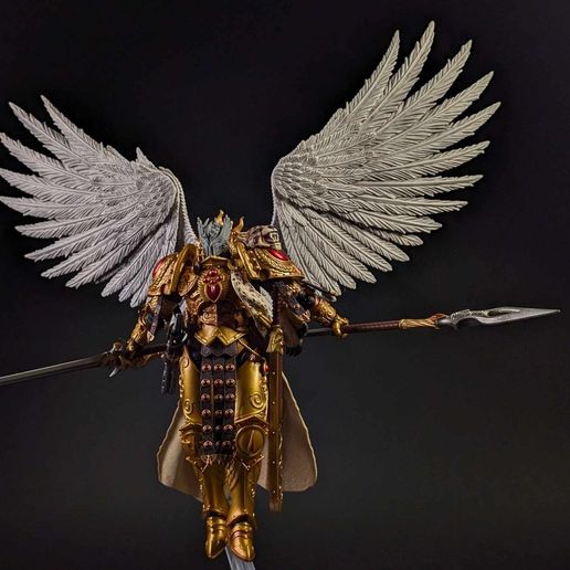 🪖 Sanguinius 1/18 custom helmet・ 3D File for 3D printing・Cults