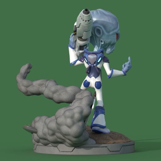 👽 Crypto 137 (Destroy all humans)・ OBJ File for 3D printing・Cults