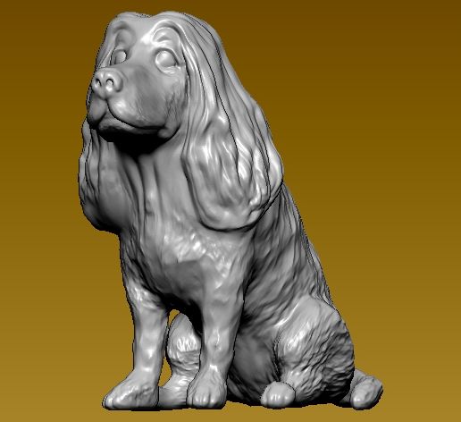 STL file Dog Cocker Spaniel statue - 3D print 🐕 ・Model to download and ...