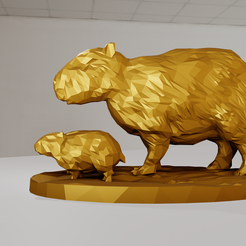 Capybara best 3D printing files・251 models to download・Cults