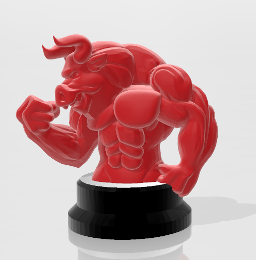 STL file Red Bull 3D Printable Model STL OBJ 🐂 (OBJ and 3MF)・Design to ...