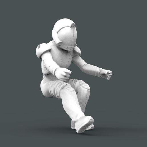 STL file PILOT WITH HELMET FOR 3D PRINT 🧑‍ ️ ・3D print design to ...