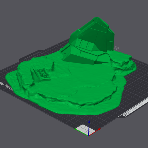 😇 Crashed Pelican Transport Terrain Set・Free STL File for 3D printing・Cults