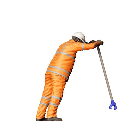 🛤️ N2 Railway Track Worker・ STL File for 3D printing・Cults