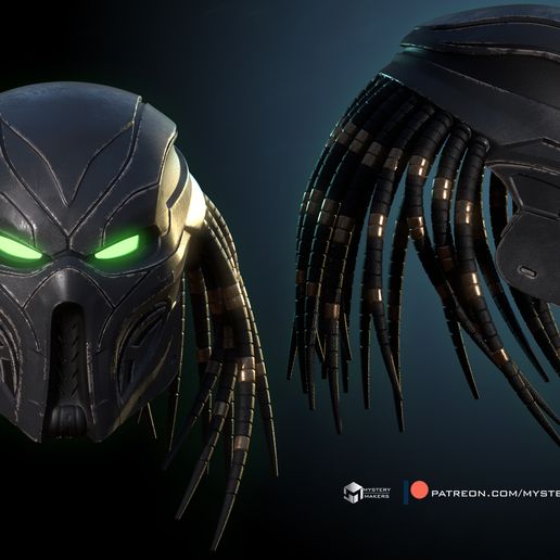 🪖 Predator Spawn helmet・ 3D File for 3D printing・Cults