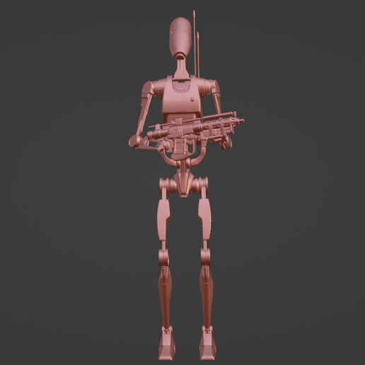 ⭐ Star Wars | Geonosian Battle Droid Figure | 3 Types of Miniature Action Figure・ STL File for ...