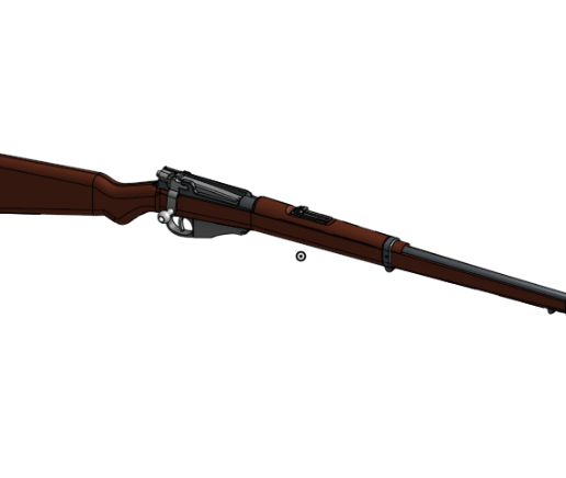 🎒 Winchester Lee Navy M1895 - 3D Print Model・ 3D File for 3D printing・Cults