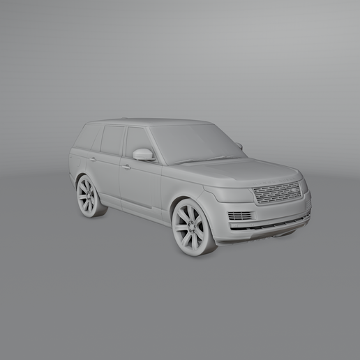 STL file Range Rover SVAutobiography 🚗 (OBJ)・Template to download and ...