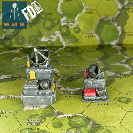 🛰 Radar G・ 3D File for 3D printing・Cults