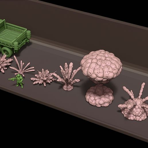 🚬 Explosions and Smoke Tabletop Effects - NOW PRESUPPORTED・ STL File ...