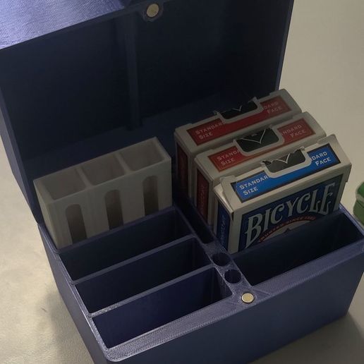 📦 Playing Card Box・ STL File for 3D printing・Cults