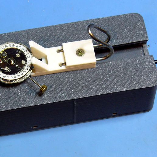 Free STL file Sensor for measuring (timegrapher...) the rate of ...