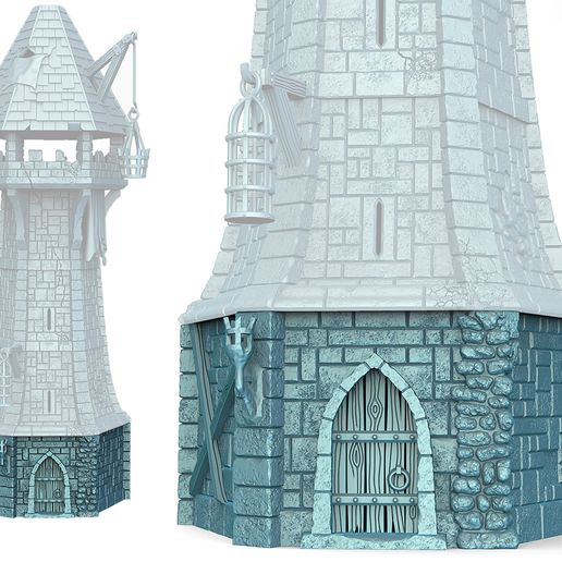 🆓 Watchtower – Free Sample (3D Printable Modular Tower)・Free STL File ...
