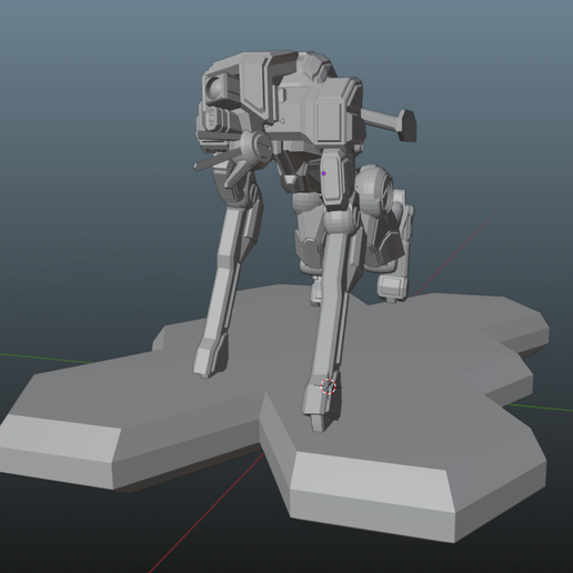 🧸 Celerity Ultralight Battle/Omnimech・Free 3D File for ・Cults