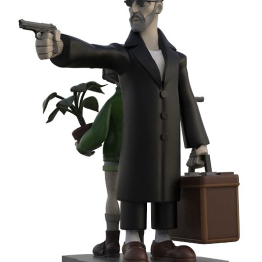 🧸 Leon and Matilda (Professional)・ STL File for 3D printing・Cults