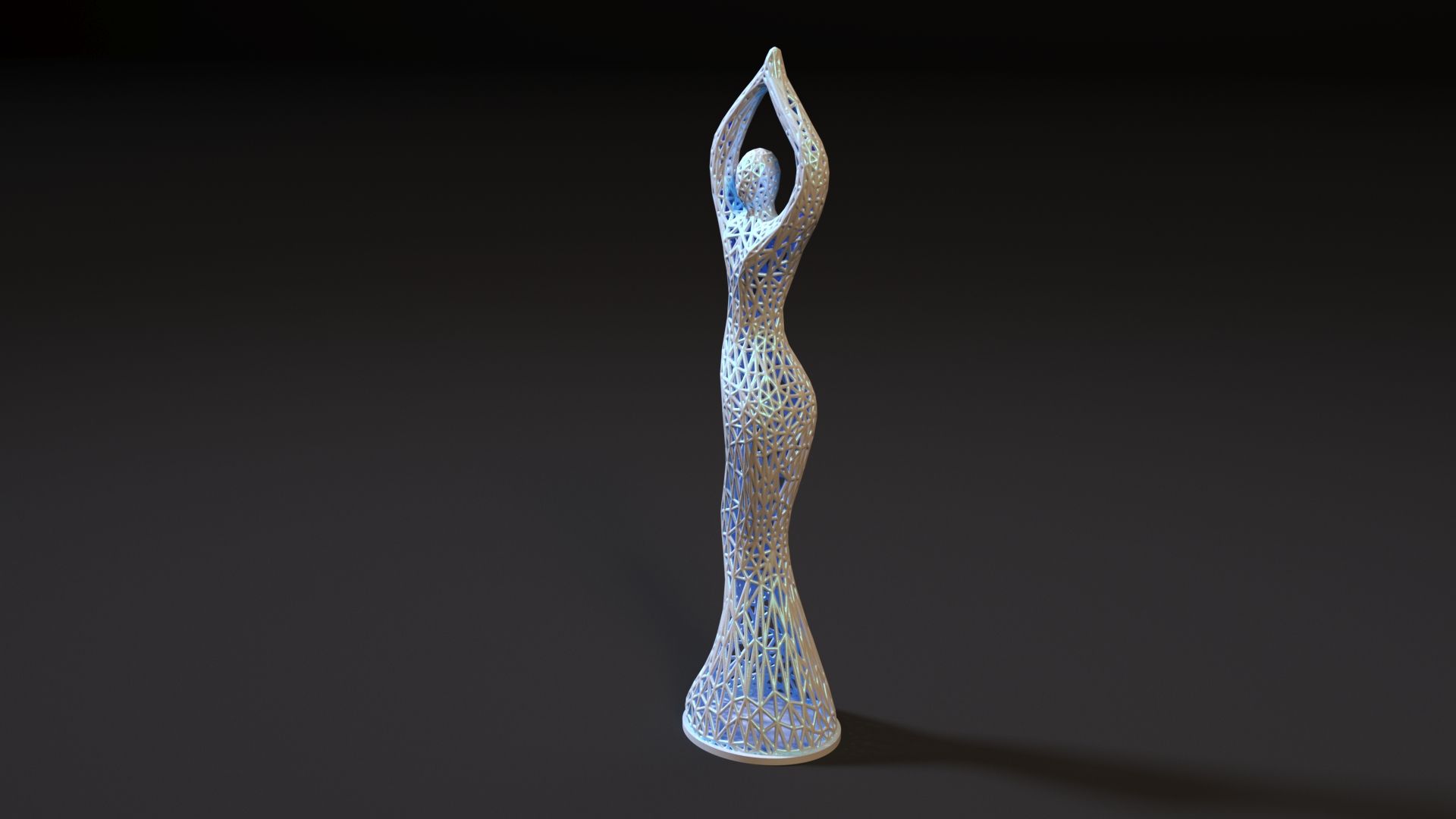 Archivo 3D Estatuilla de una mujer que baila・Diseño de impresora 3D para descargar・Cults