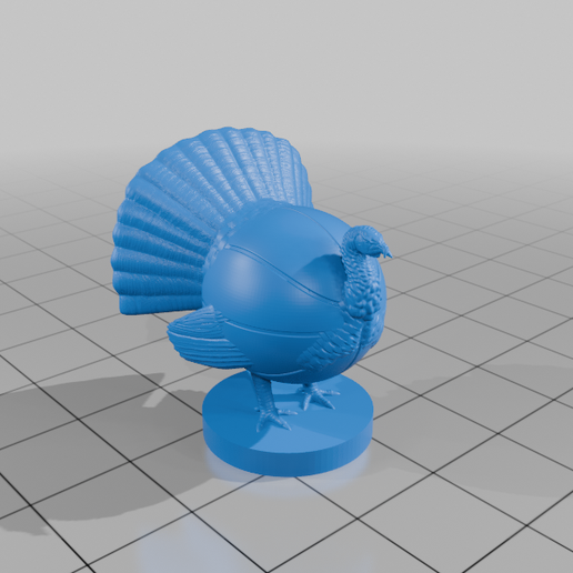 Free 3D file Thanksgiving Turkey Basketball Trophy 🦃 ・3D print model to ...