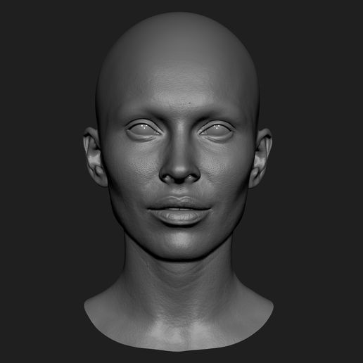 🦊 Megan Fox likeness sculpt 3D model・ OBJ File for 3D printing・Cults