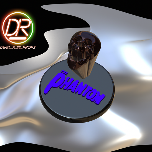 💍 The Phantom (Ring) concept・ STL File for 3D printing・Cults