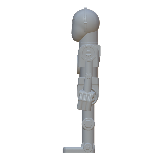 Free 3D file Droid Model-01 🤖 ・3D printing idea to download・Cults