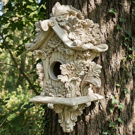 🐦 Ornate Bird Box・ 3D File for 3D printing・Cults