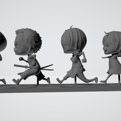 STL file One piece collection 🦸 ・3D print model to download・Cults
