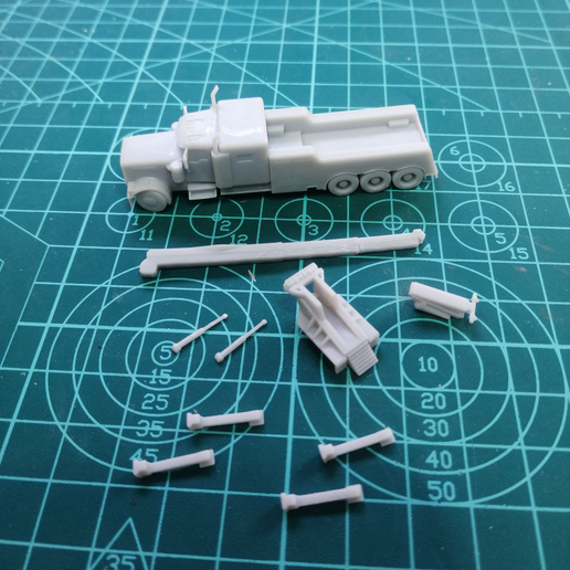 🚚 N Scale Semi Recovery Truck・ STL File for 3D printing・Cults