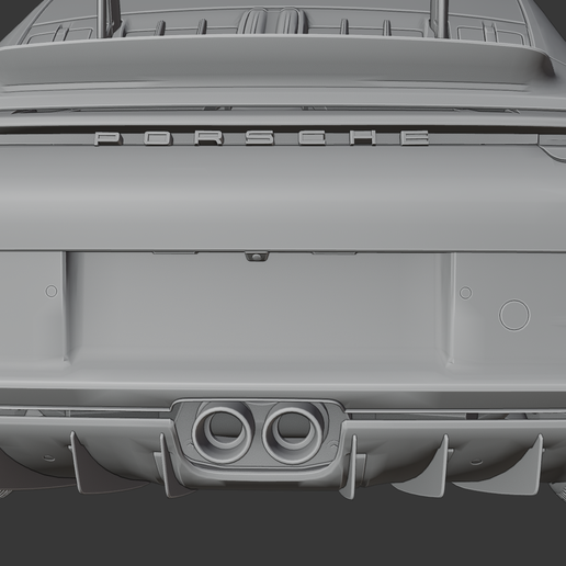 🏎️ Porsche GT3 RS・ STL File for 3D printing・Cults